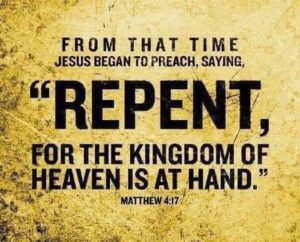 Scriptures On Repentance